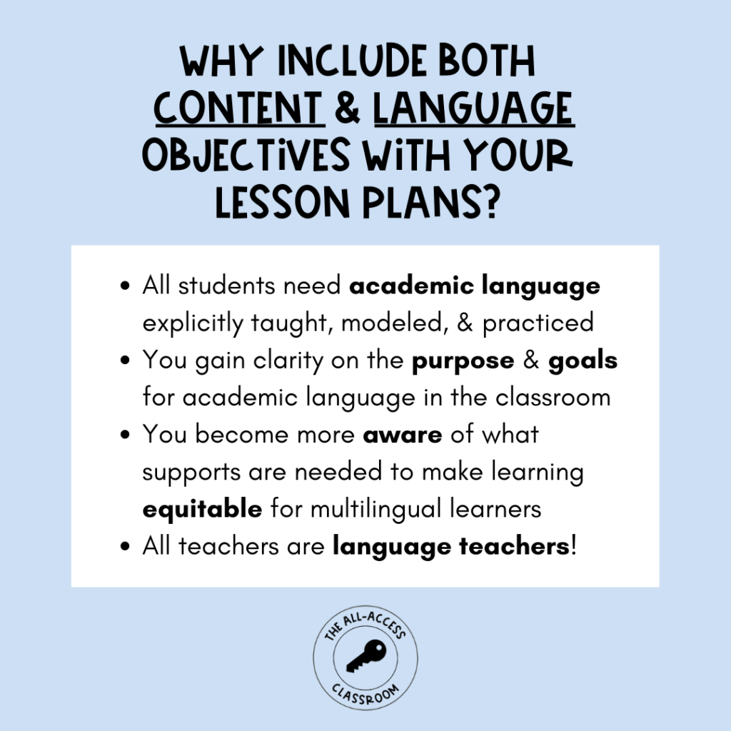 Easy Steps To Lesson Plan With Objectives For Content Language WIDA Easy Steps To Lesson Plan With Objectives For Content Language WIDA